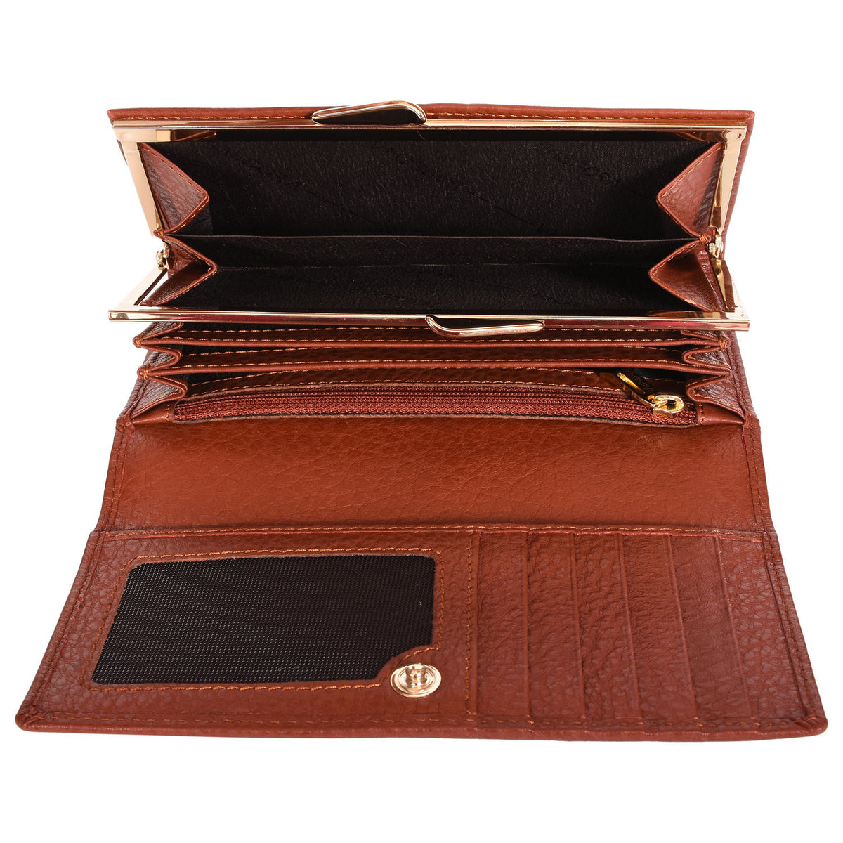 Sassora Genuine Leather Medium RFID Women Purse